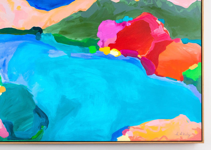 Straddie Dreaming 1 (Original Work) - Madeleine McKinlay Art