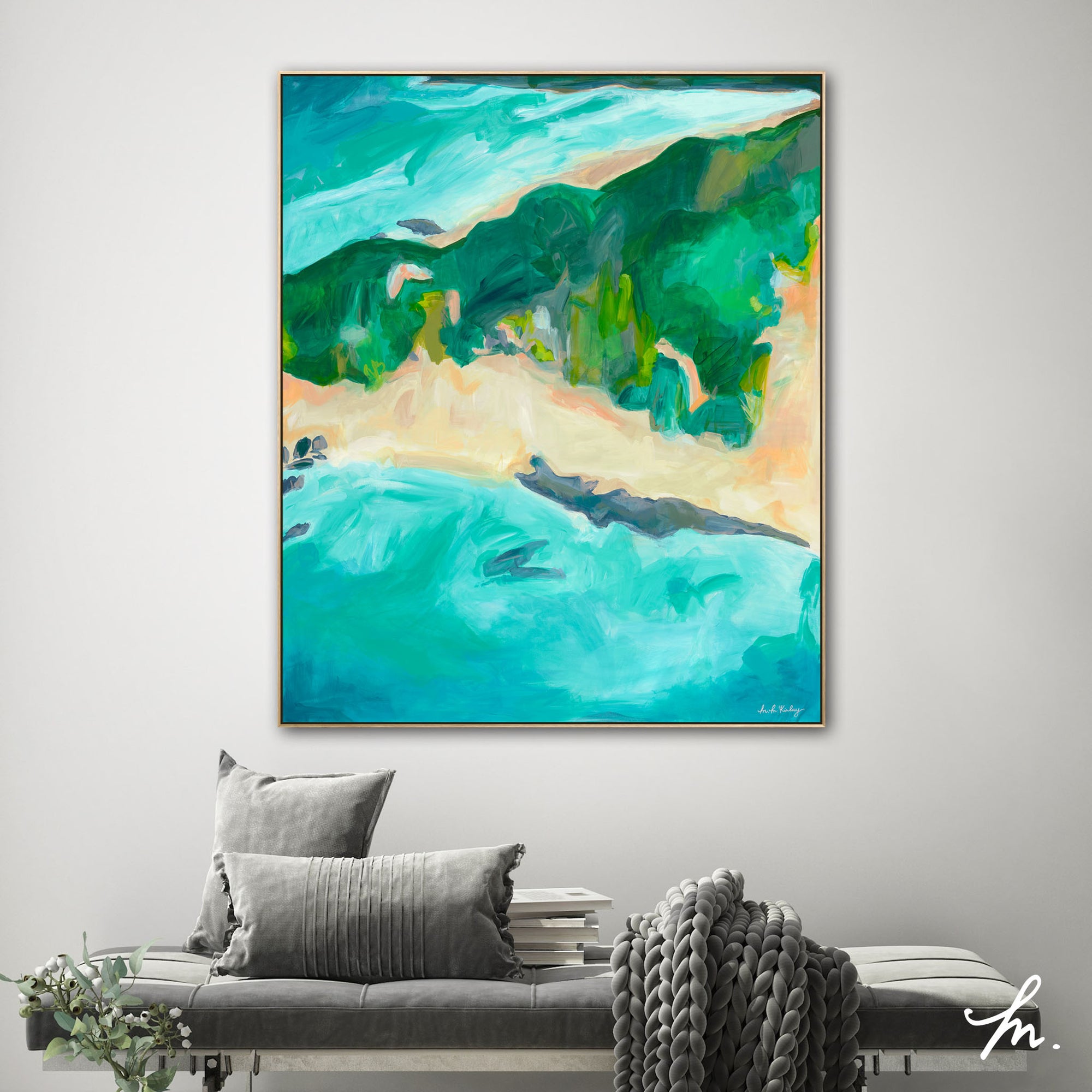Straddie Dreaming 1 (Original Work) - Madeleine McKinlay Art